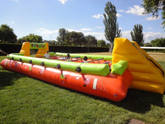 Hinchable Futbolín Humano Multideportes